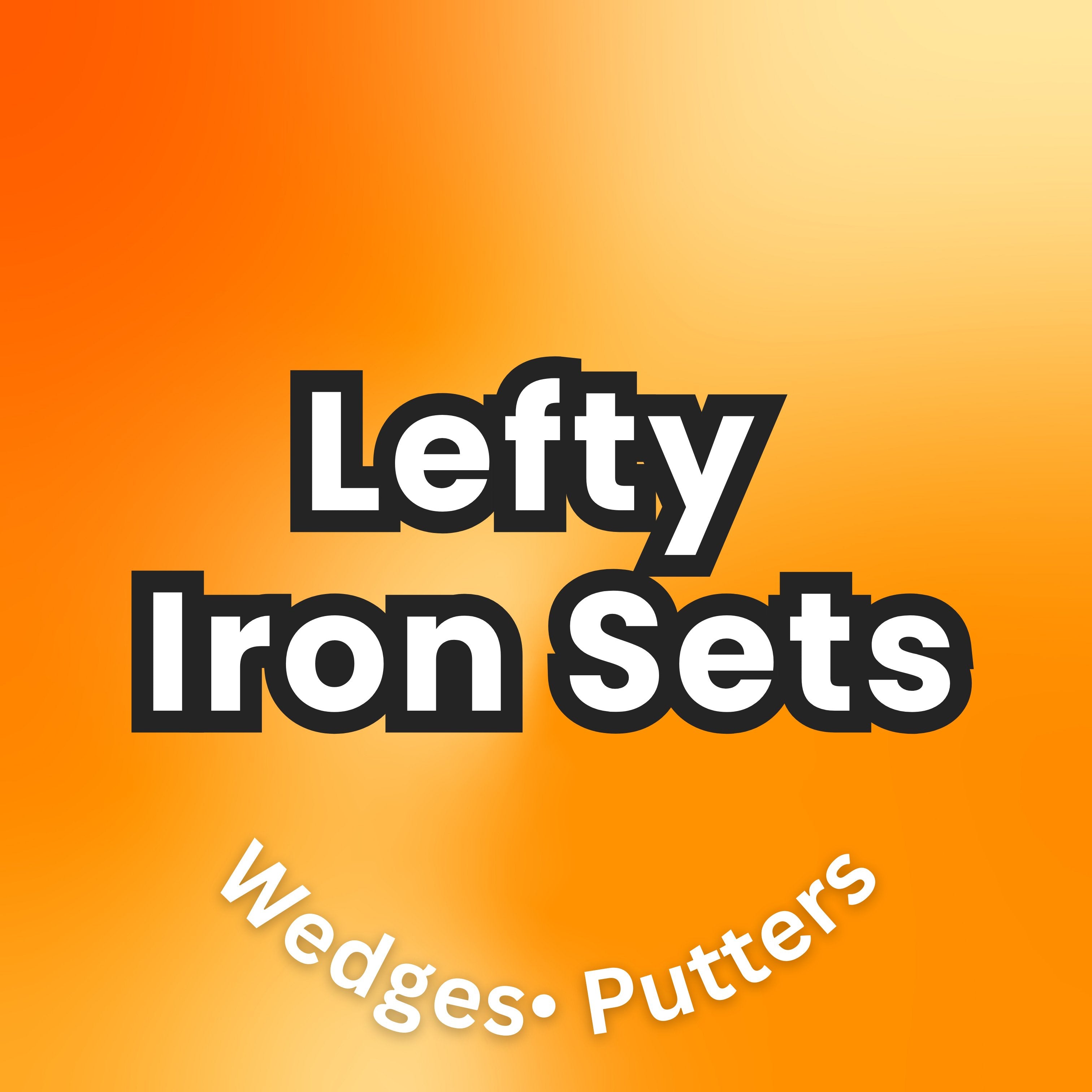 02 Left-Handed Iron Sets (Wedges, Putters) for Men